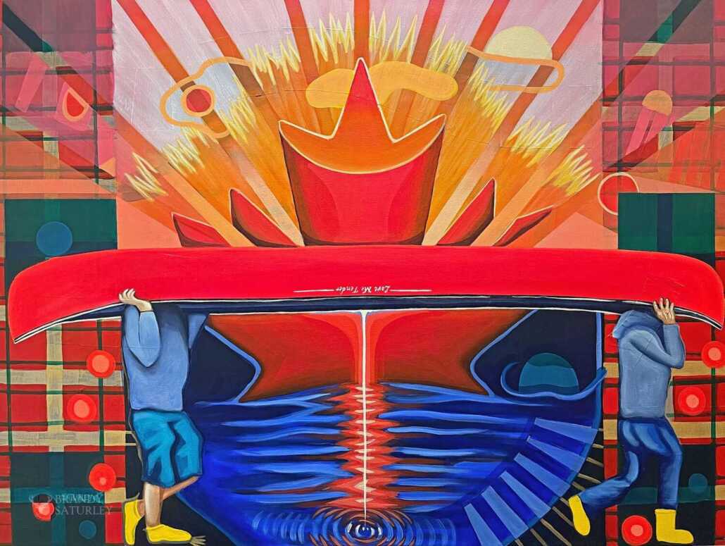 11 Canoe Paintings - The Art of Brandy Saturley