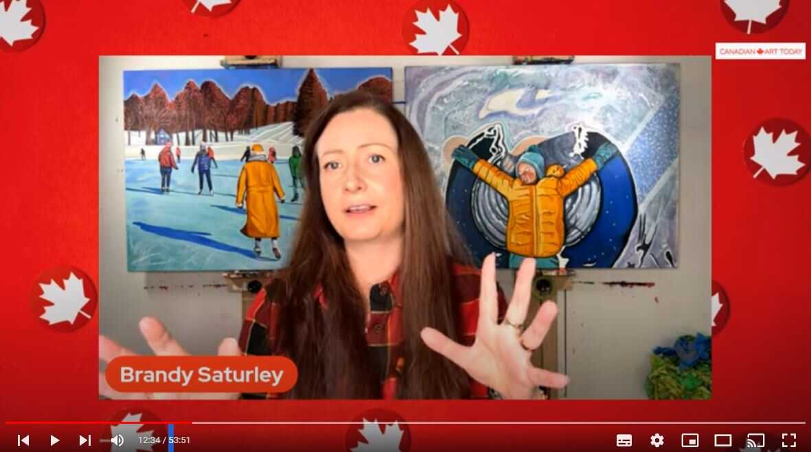 Interview: Canadian Art Today - The Art of Brandy Saturley