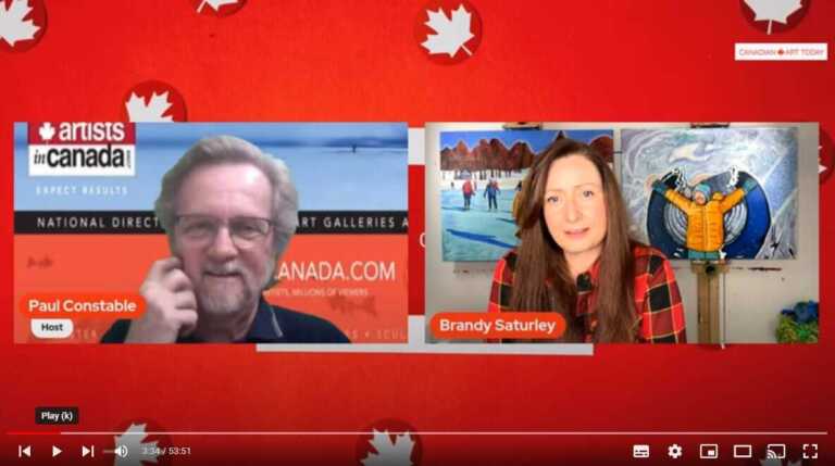 Interview: Canadian Art Today - The Art of Brandy Saturley